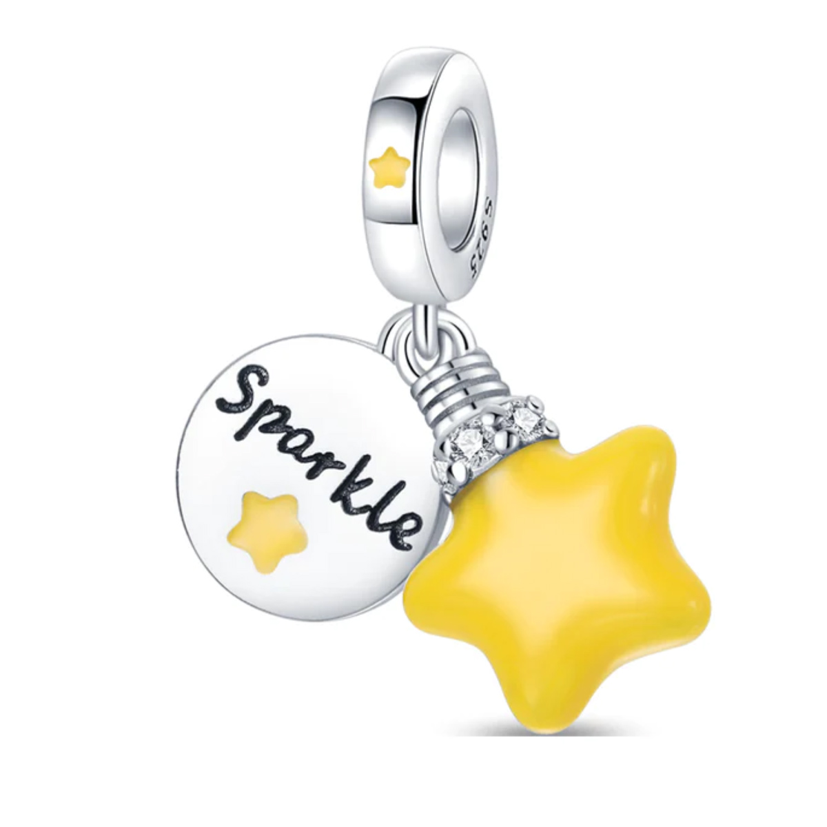 Charm colgante estrella (brilla en la oscuridad) "Sparkle" - CocoLiso